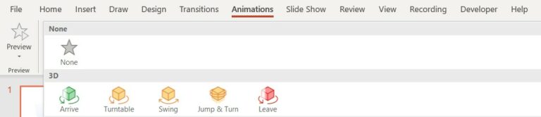 Animated Random Rolling Dice in PowerPoint (Free Download)